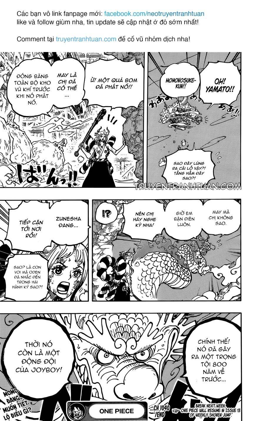 One Piece Chapter 1040 - NetTruyen